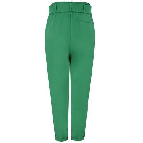 Pantalón Basel Corte Carrot Diseño con Valenciana y Cinturón
