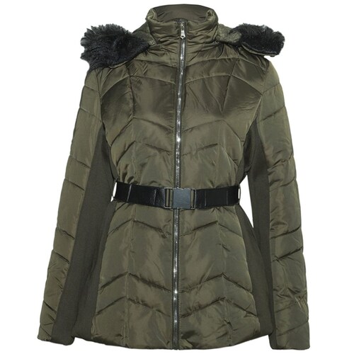 Chamarra Lisa con Gorro Ecof By Ecofashion para Mujer