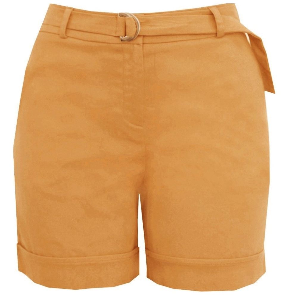 Bermuda Naranja Connie Klein para Mujer