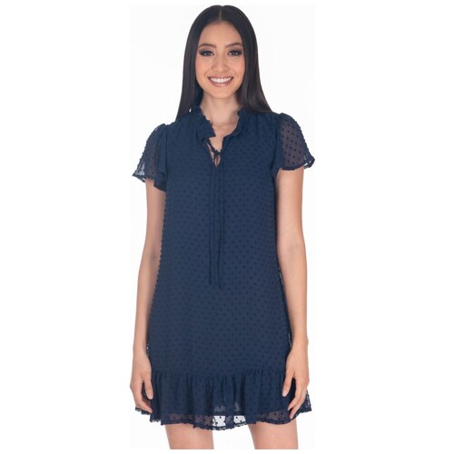 Vestido Liso Corto Sarah Bustani