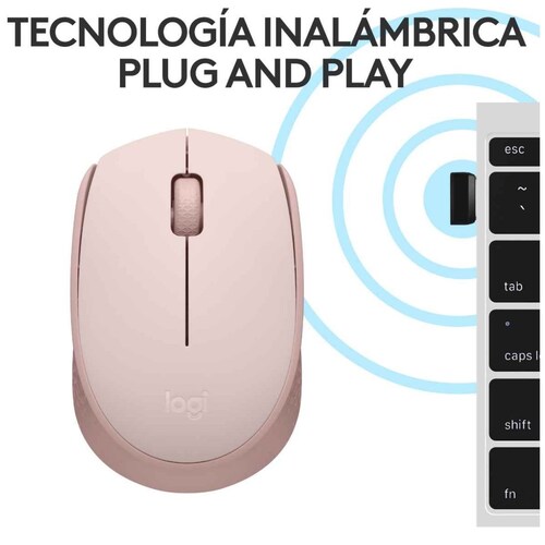 Mouse Logitech M170 Rosa