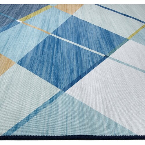 Tapete Abadi Matrix 12 1.80X1.20 Azul