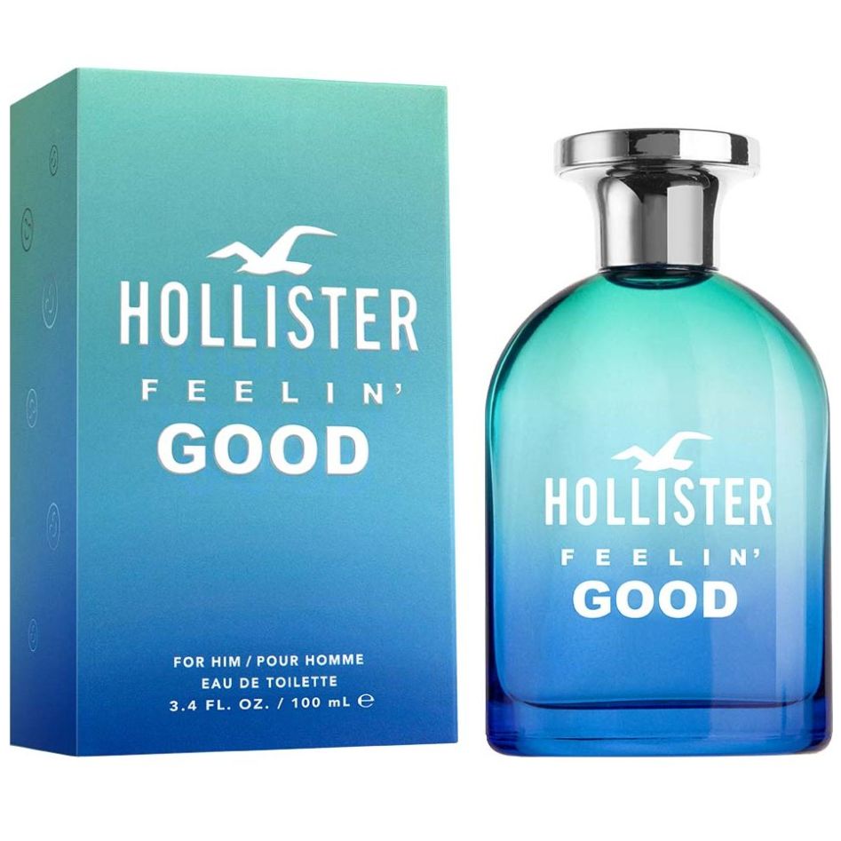 Fragancia para Hombre Hollister Feelin Good Edt 100 Ml