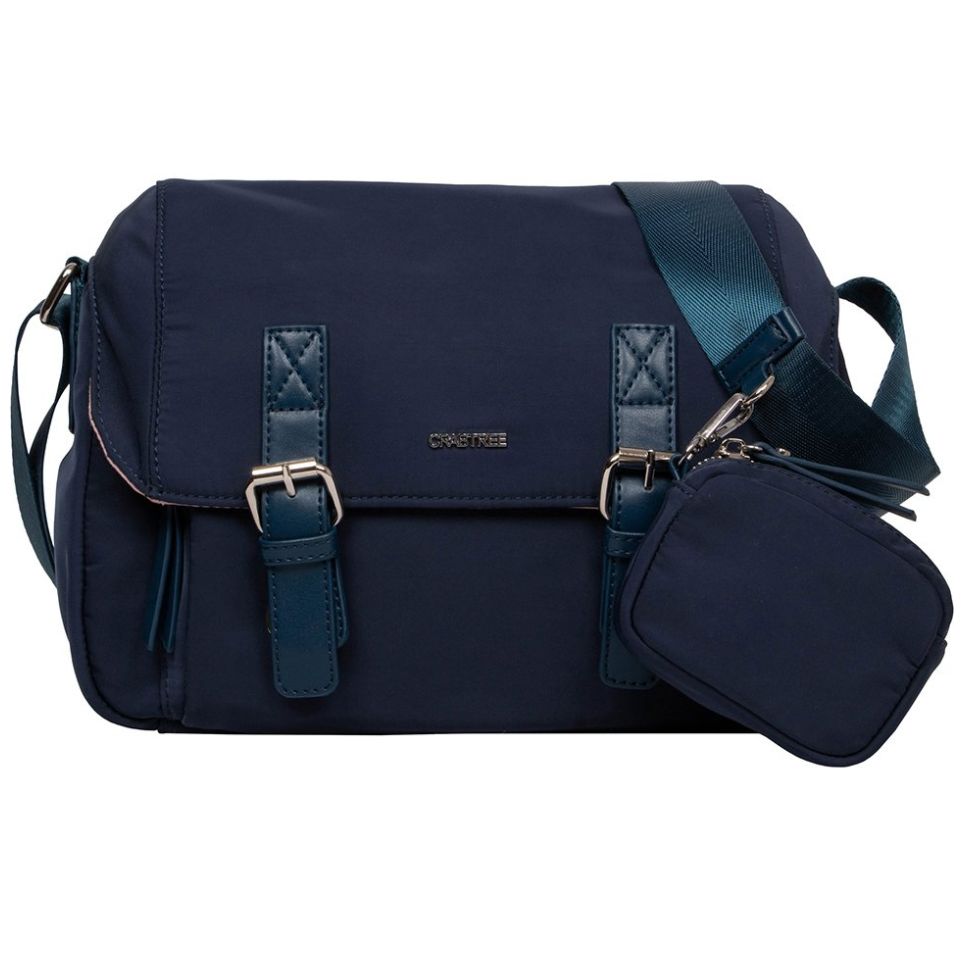 Bolsa Crossbody Azul Marino Crabtree