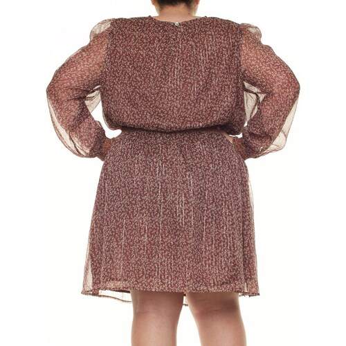 Mini Vestido Manga Larga Mujer Dex Plus