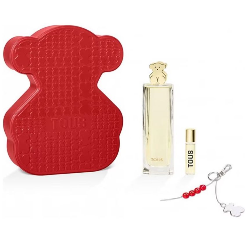 Fragancia Set Tous Tous Edp 90 Ml + Keyring + Edp 4.5 Ml para Mujer