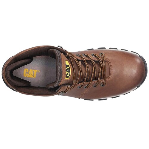 Bota Cat en Piel Café