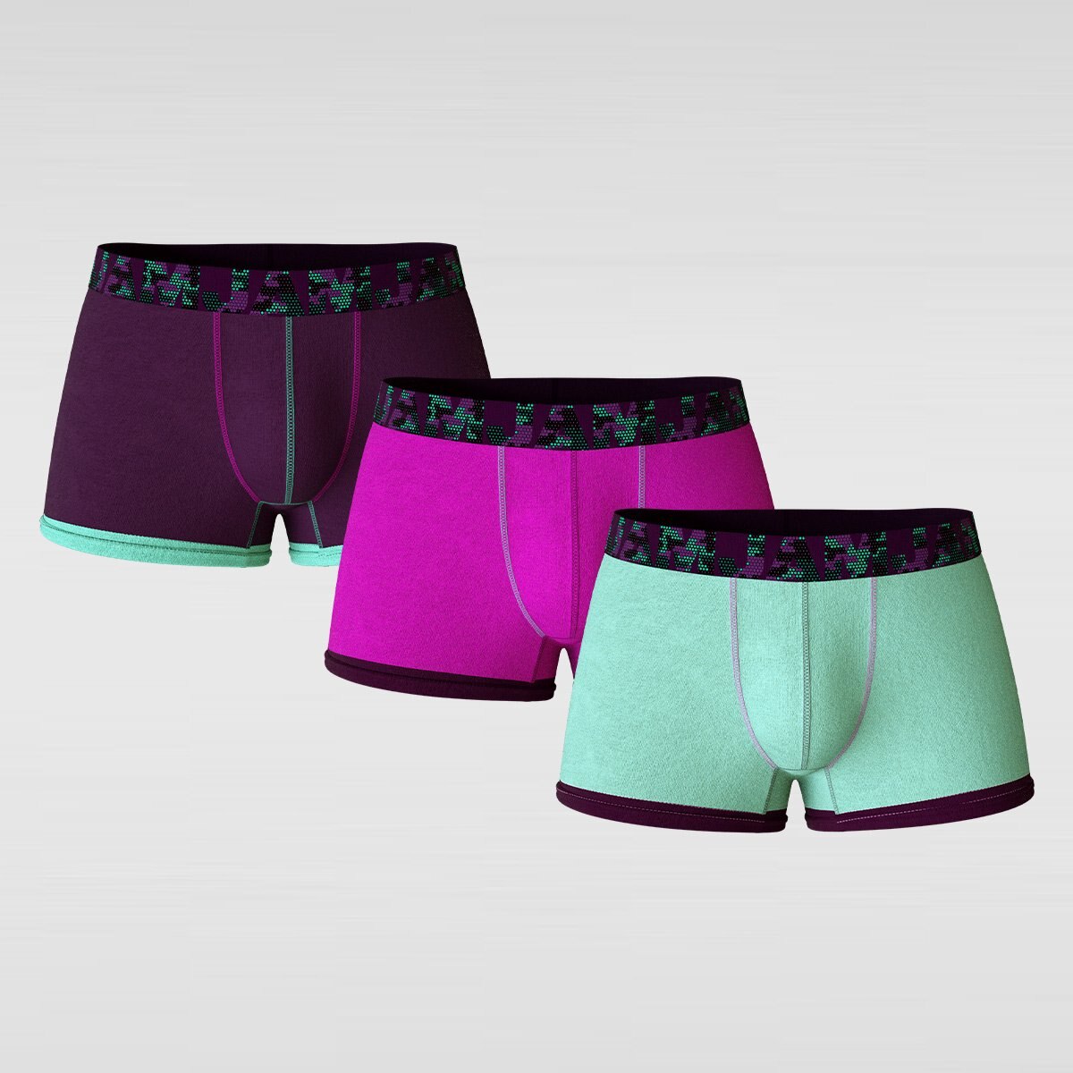 Bóxer Trunk Jam Army 3 Pack para Hombre