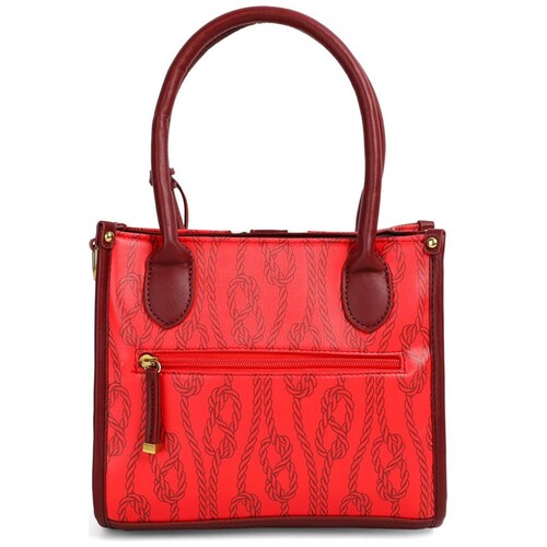Bolsa Mini Tote Roja Náutica