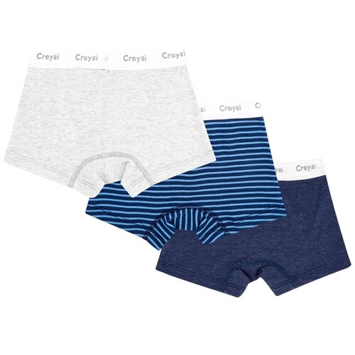 Pack para Niño 3 Piezas Boxer Brief Cardigan Baby Creysi