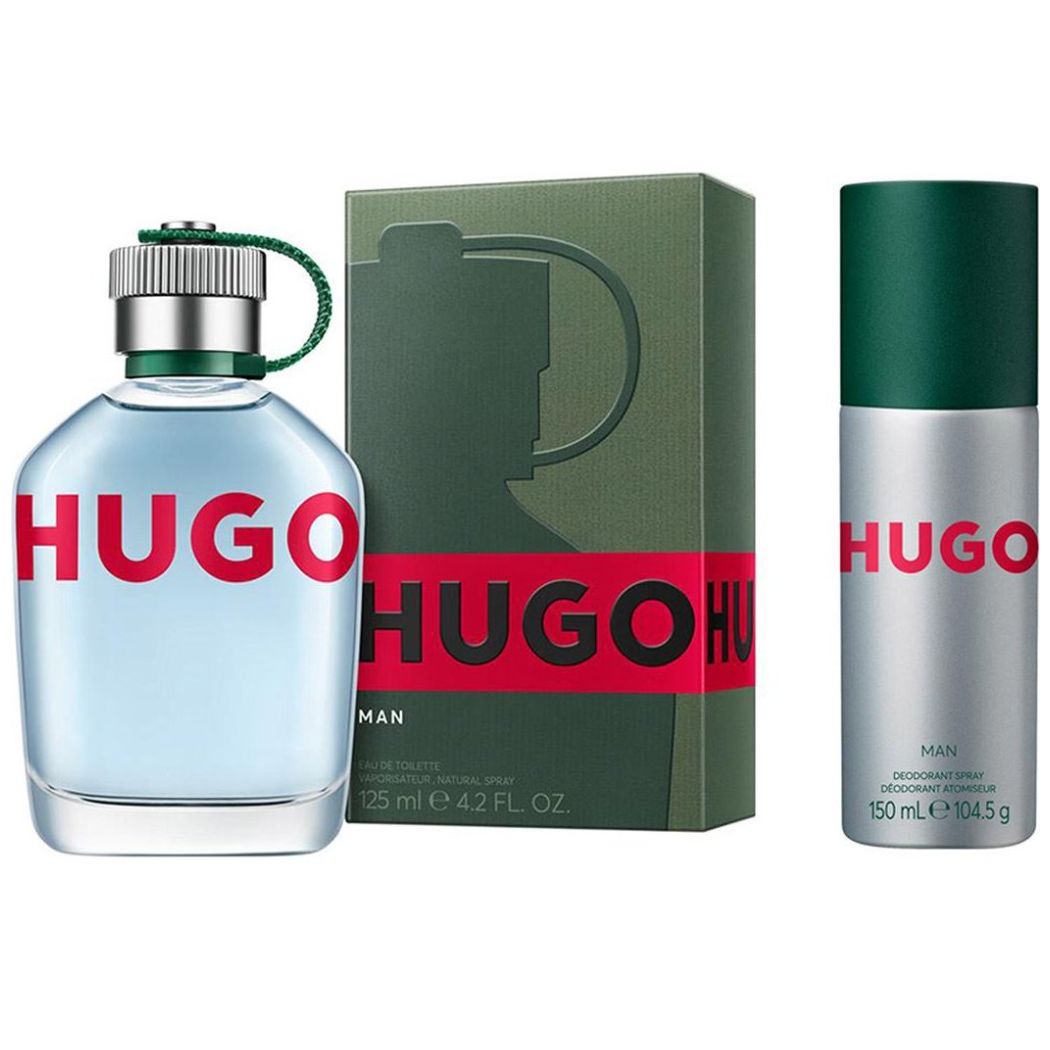 Set Navidad para Hombre Hugo Boss Hugo Man Eau de Toilette 125 Ml