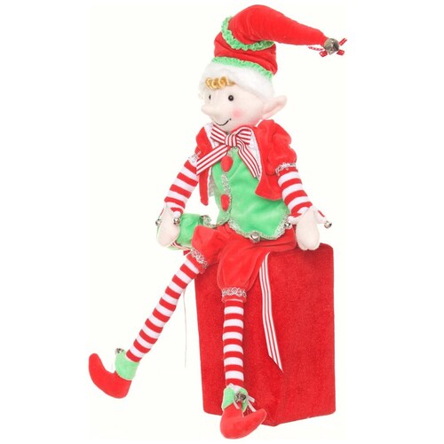 Duende Sentado en Regalo 60Cm