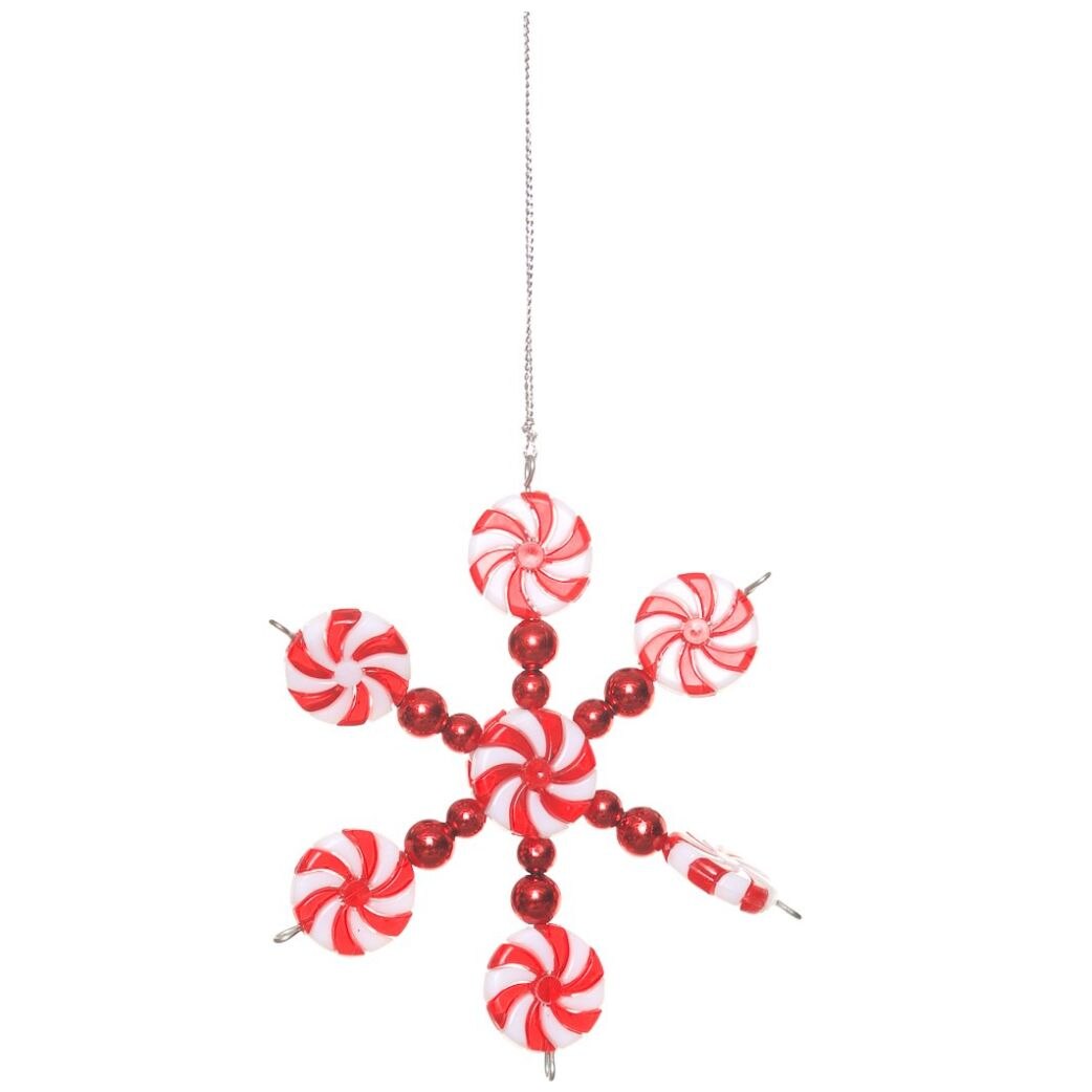 Colgante Copo de Nieve Candy 11Cm
