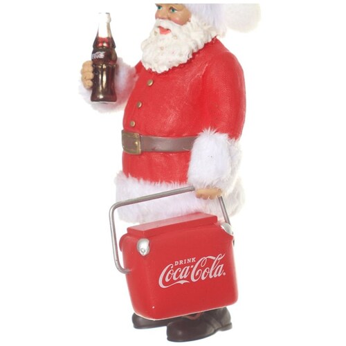 Coca-Cola Colgante Santa con Hielera 11Cm