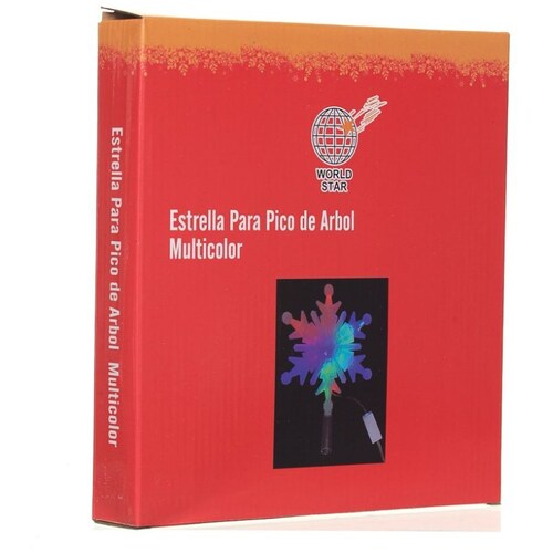 Estrella para Pico de Arbol Led Neon Multicolor