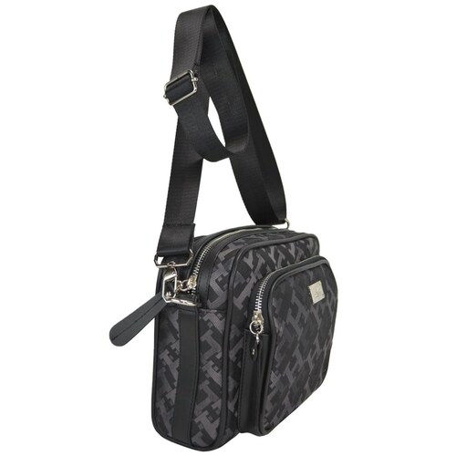 Bolsa Huser Tipo Crossbody Gris