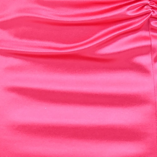 Vestido Largo Pink Gallery Licra Satinada para Mujer