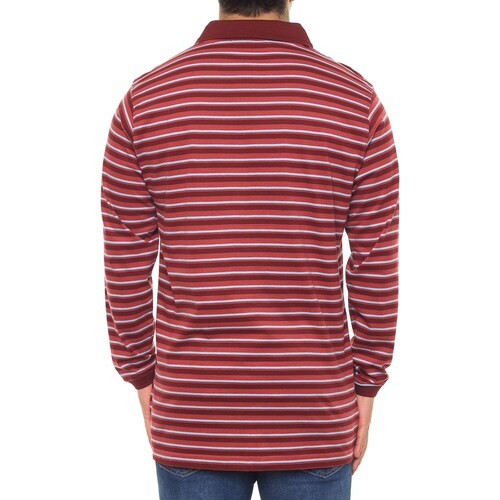 Playera Polo Manga Larga para Hombre Manchester