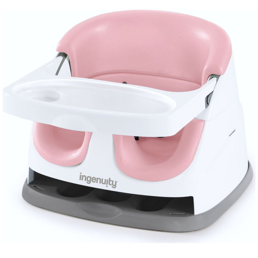 Silla Boster Baby Base Rosa Ingenuity