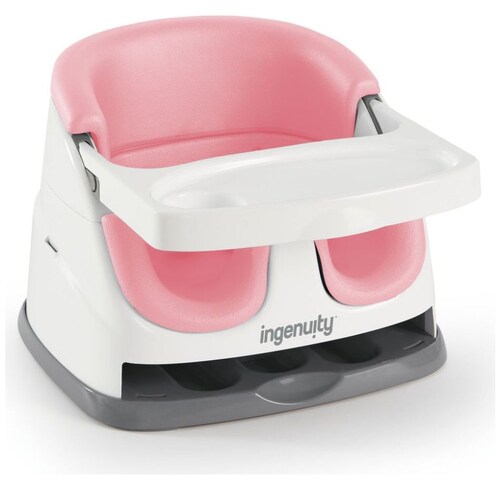 Silla Boster Baby Base Rosa Ingenuity