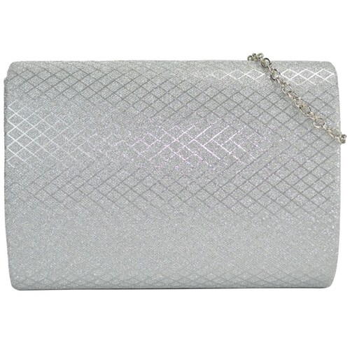 Bolsa Huser Tipo Clutch Plata