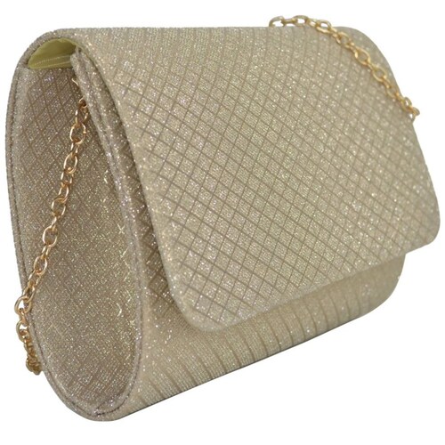 Bolsa Huser Tipo Clutch Oro