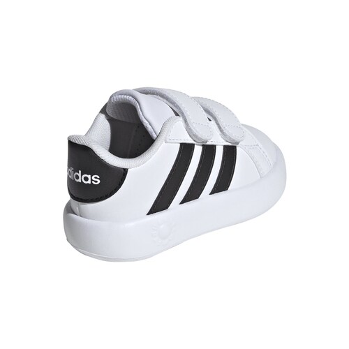 Tenis con Velcro Grand Conourt 12-16 Blanco