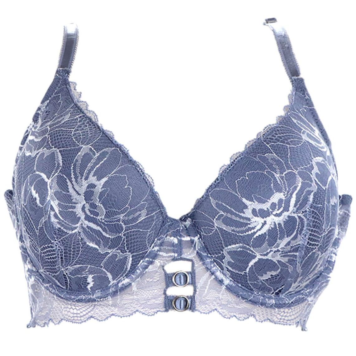 Brasier con Encaje en Contraste Couture