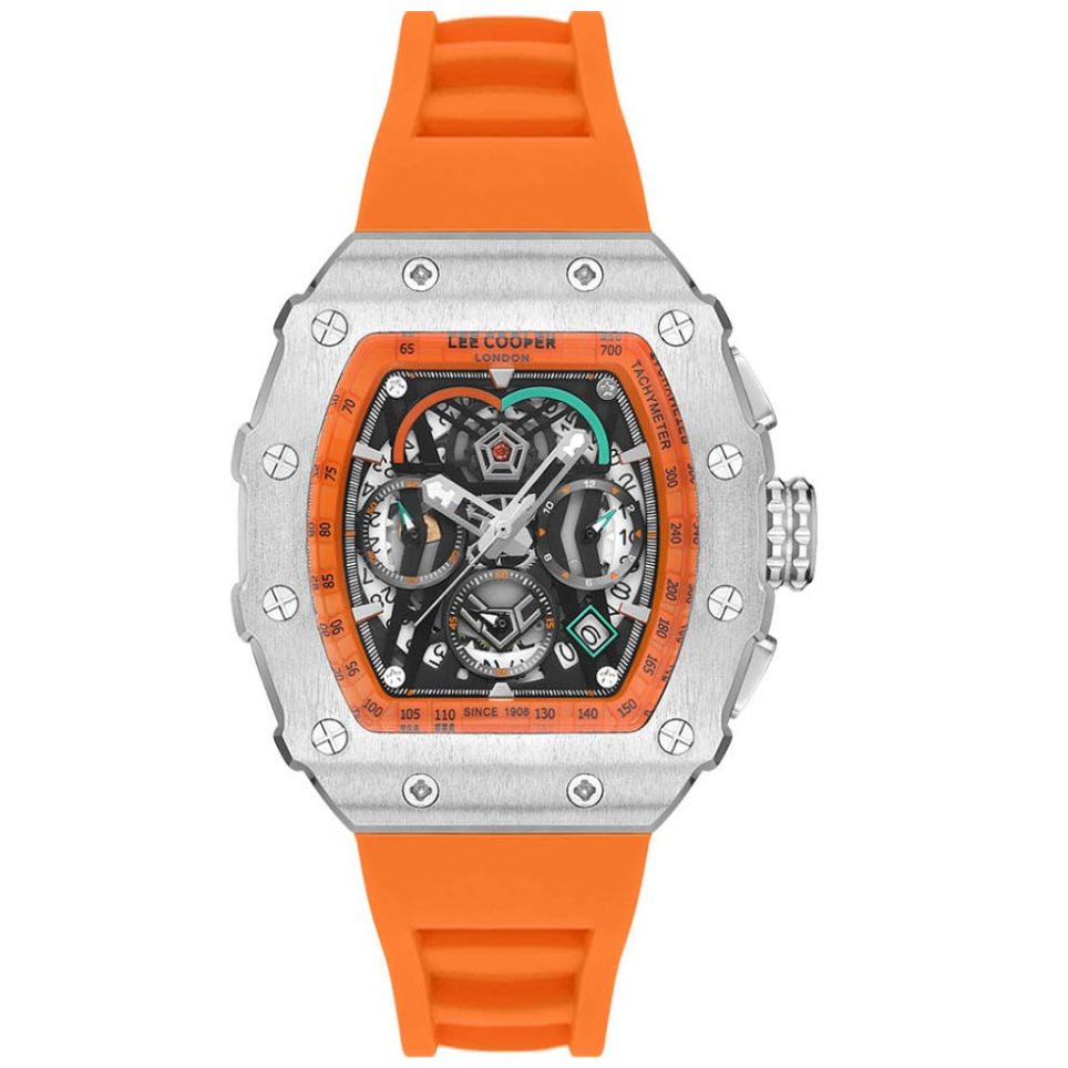 Reloj Lee Cooper Naranja para Hombre Lc07810358