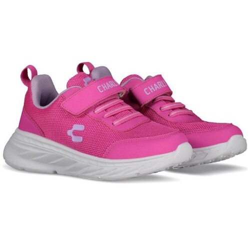 Tenis Charly con Velcro 15-21 Rosa