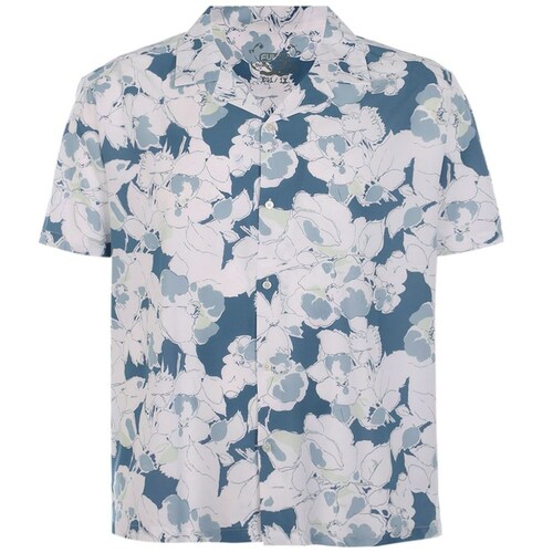 Camisa Fukka Estampado Floral para Hombre Plus