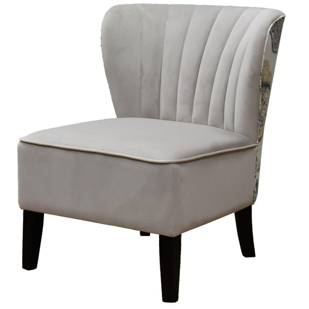 Sillón Emilio Gray Floral Quartz Vintage Home