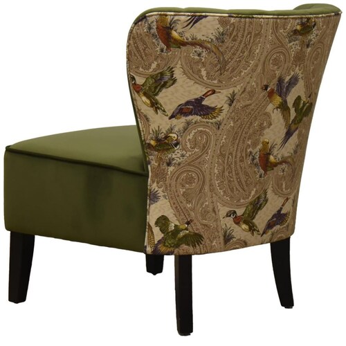 Sillón Emilio Bird Emerald Vintage Home
