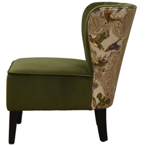 Sillón Emilio Bird Emerald Vintage Home