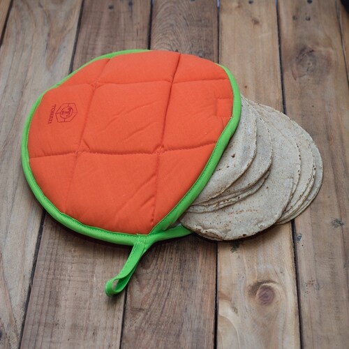 Tortillero Térmico Liso Naranja Tonali