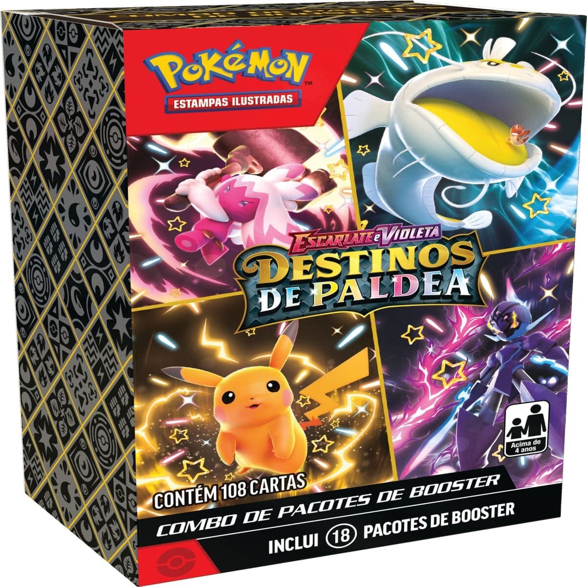Pokémon Tcg Scarlet & Violet Paldean Fates Booster Bundle