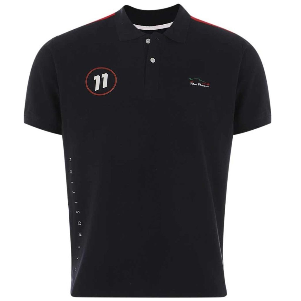 Playera Tipo Polo Pole Position V Contras 11 para Hombre