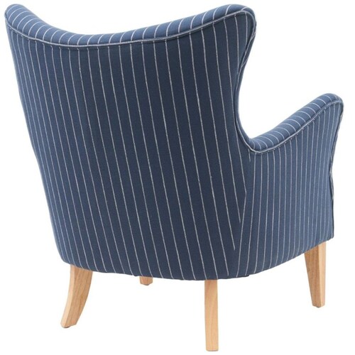Sillón Ivan Raya Azul Vintage Home