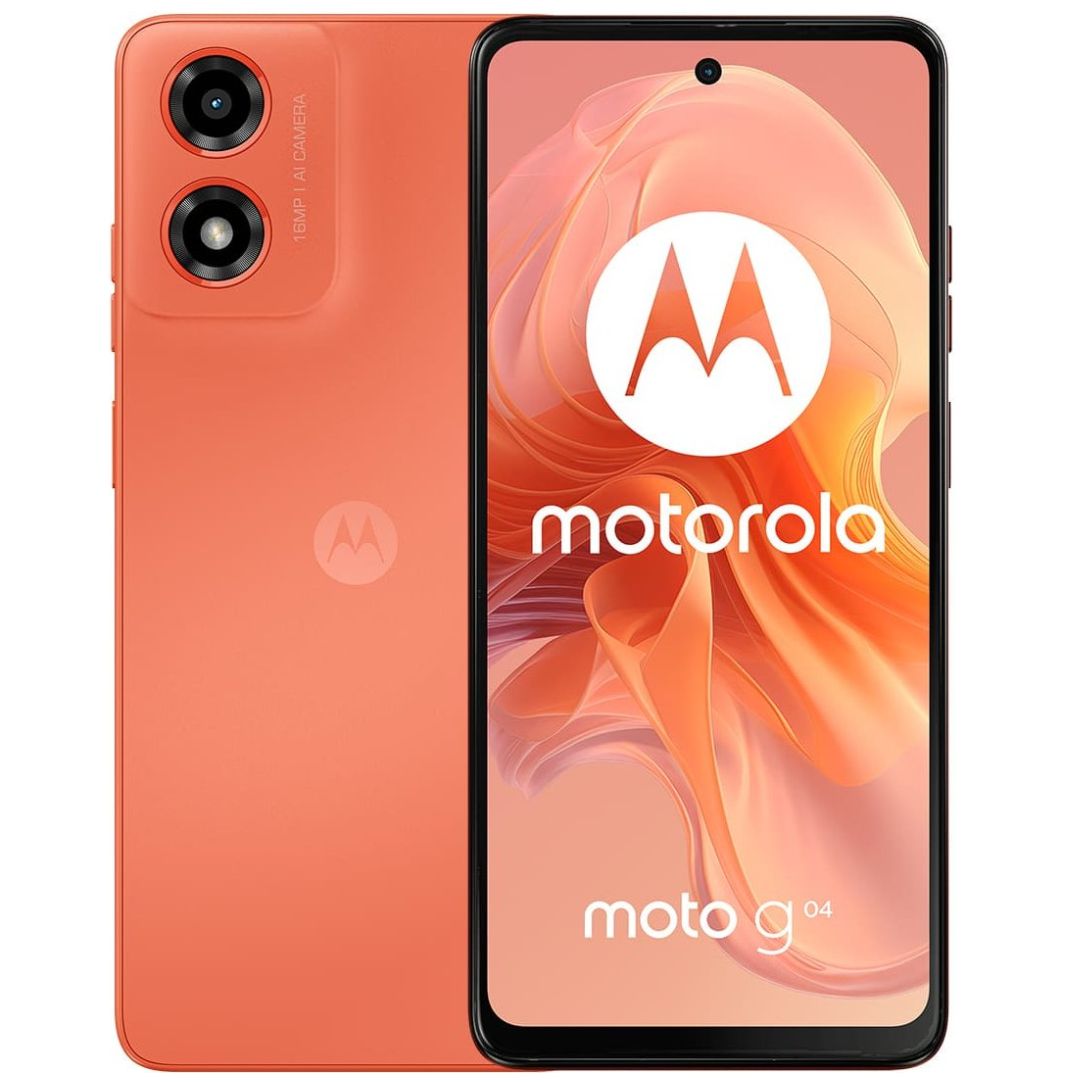 Celular Motorola G04 Xt2421-2 Color Naranja R9 (Telcel)