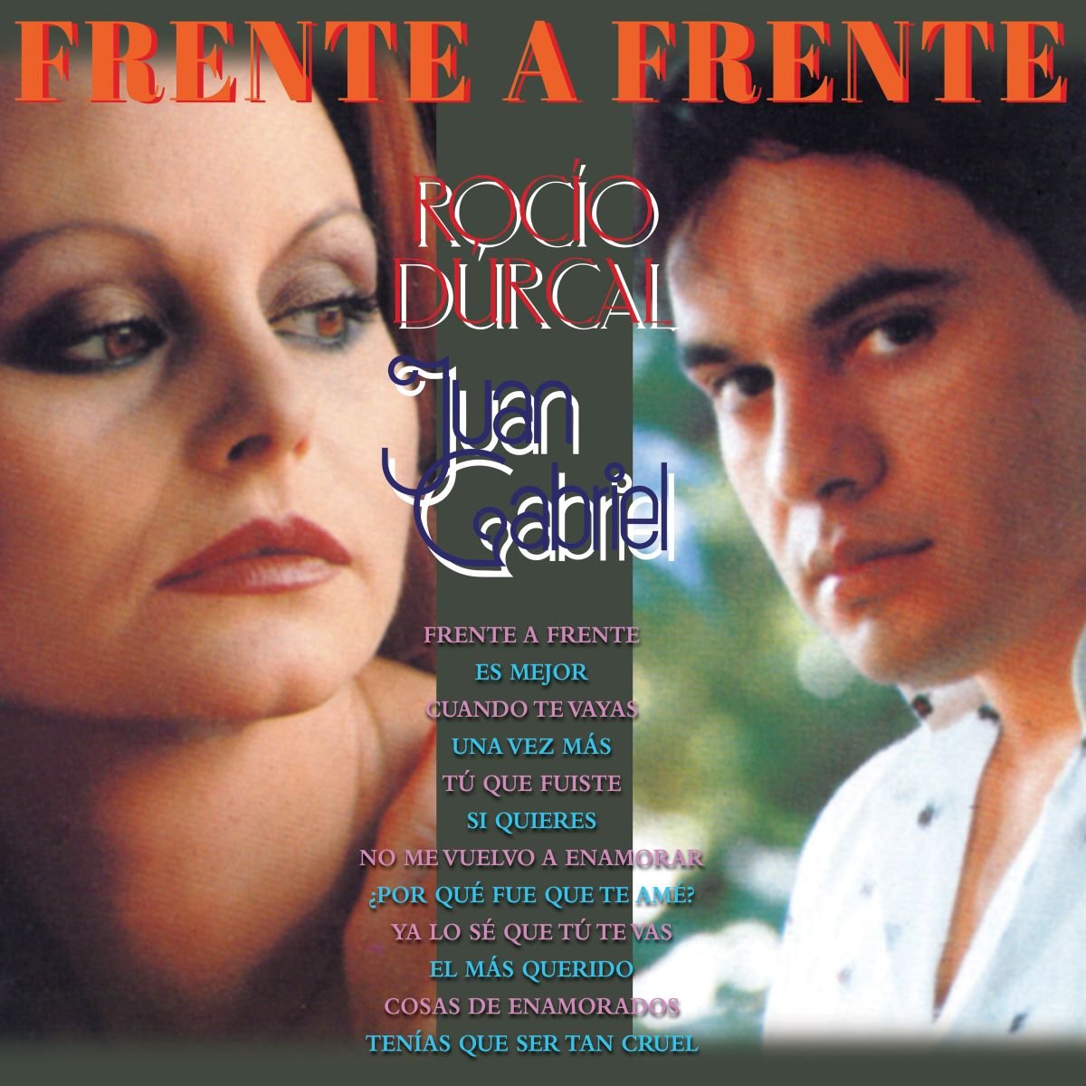 Lp Juan Gabriel y Rocio Durcal - Frente a Frente
