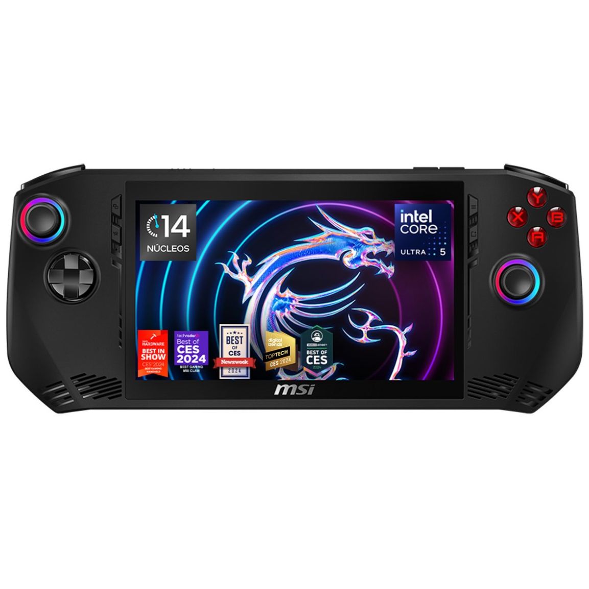 Consola Portátil Gaming Msi Claw A1M-062Mx Intel Core Ultra 5 Intel Arc ...