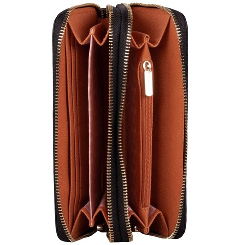 Cartera Crabtree Negra para Mujer