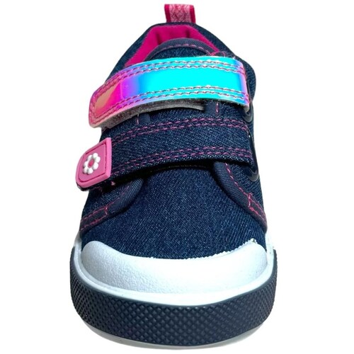 Tenis con Velcro 12-17 Seda Azul Bubble Gummers