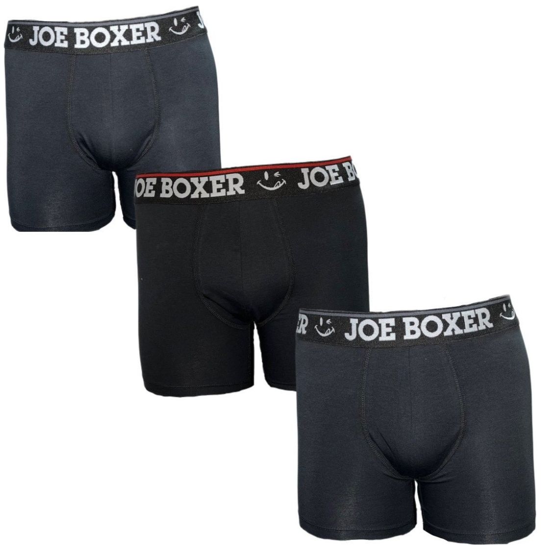 Bóxer Biker Joe Boxer Diseño Liso para Hombre