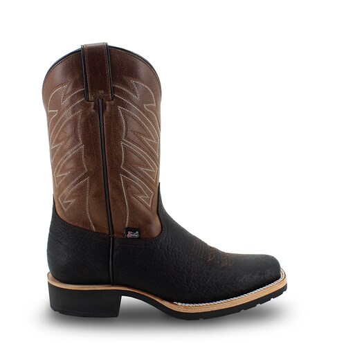 Botas Vaqueras Justin Color Café para Hombre