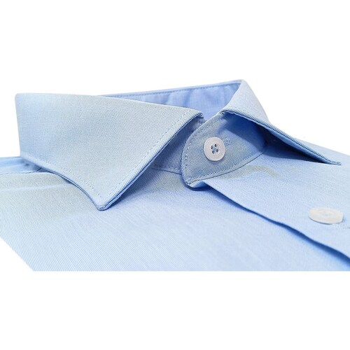Camisa de Vestir Carlo Corinto Color Azul para Hombre