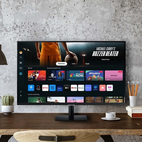 Monitor Smart Samsung 32 Pulgadas 4K Ls32Dm700Ulxzx