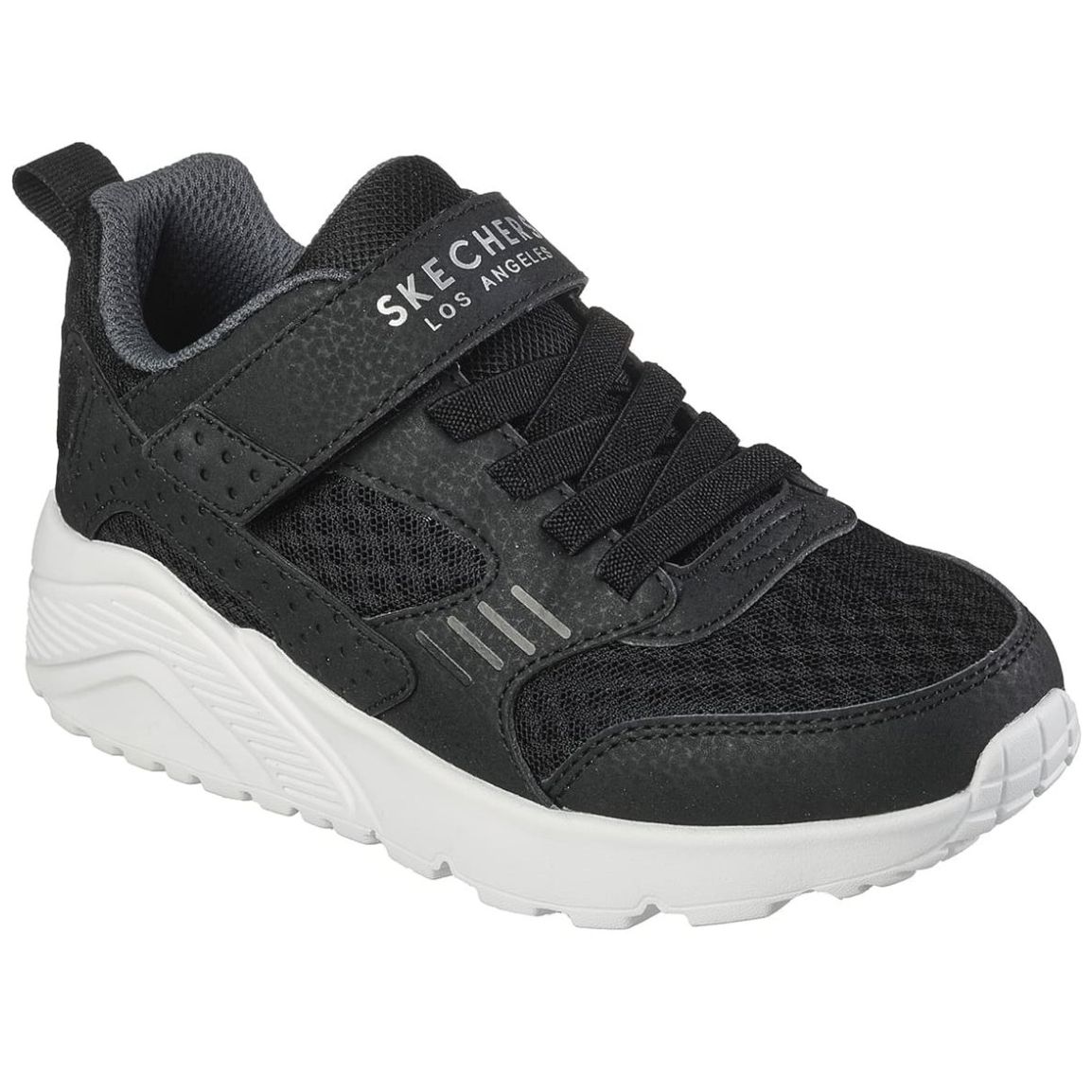 Tenis con Velcro 17-22 Negro Skechers