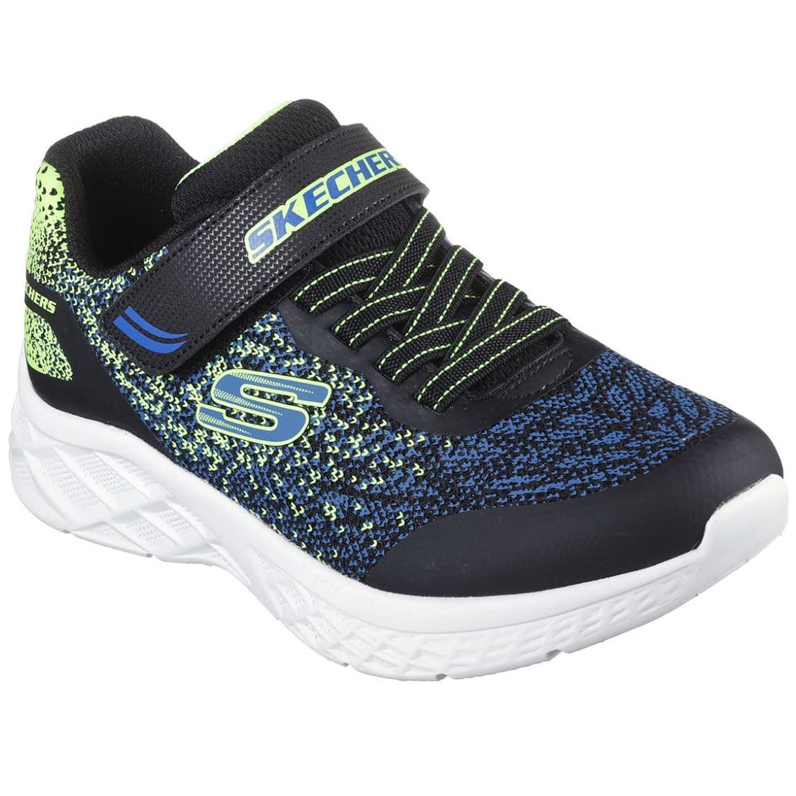 Tenis con Velcro 17-23 Azul Skechers