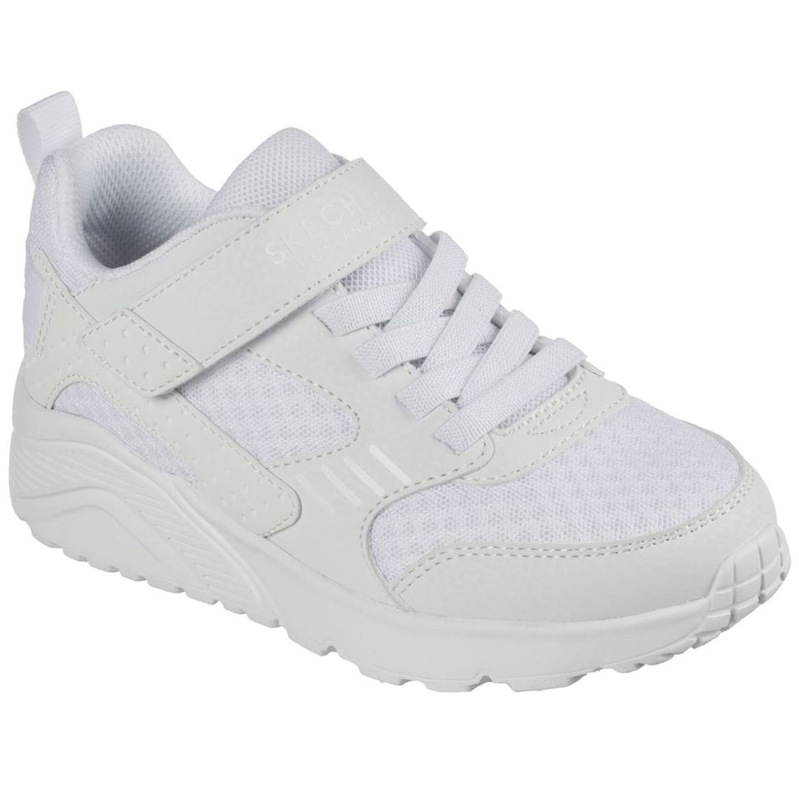 Tenis con Velcro 17-22 Blanco Skechers